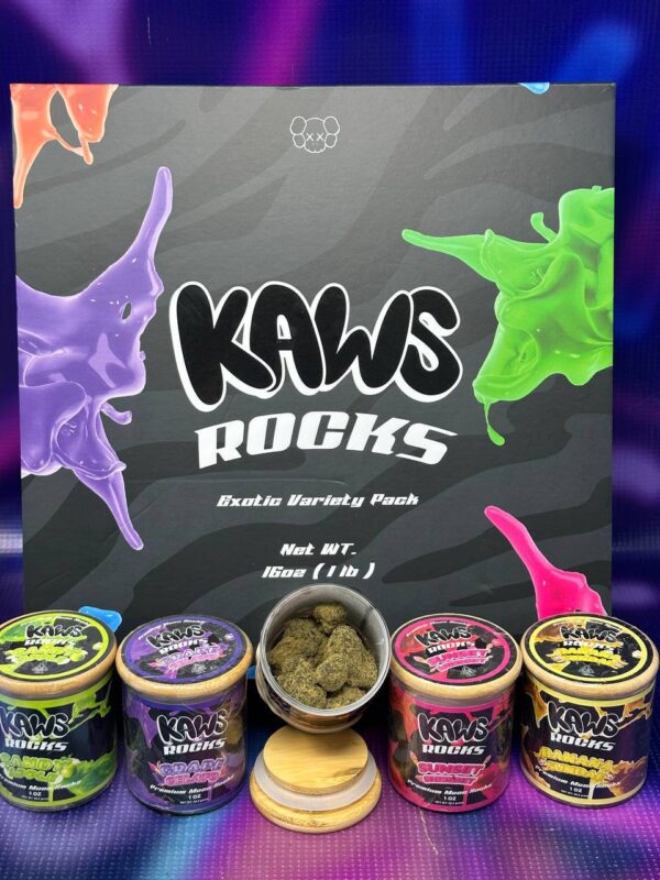 kaws moonrocks exotic