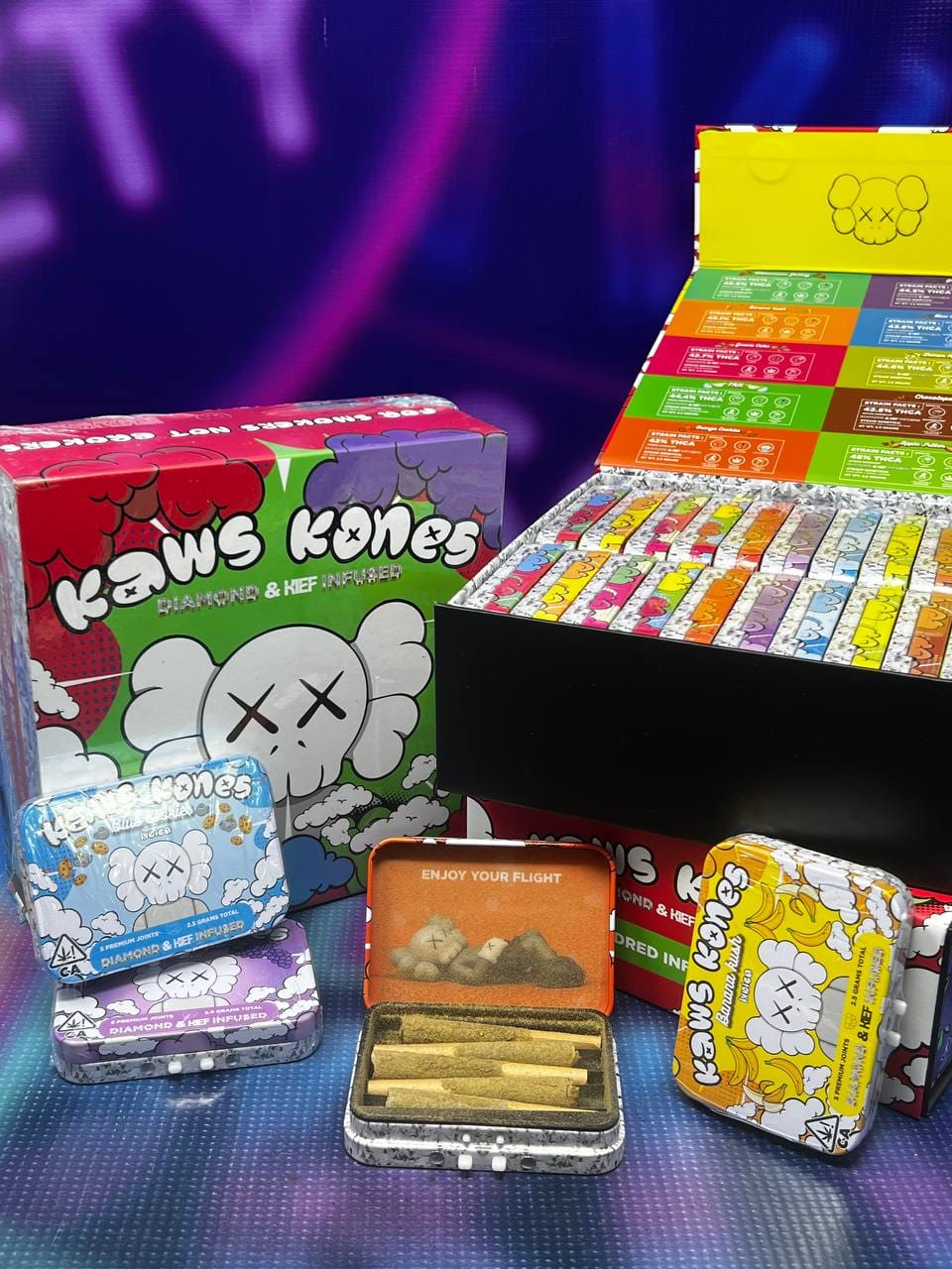 kaws premium diamonds & kief infused moon rocks exotic