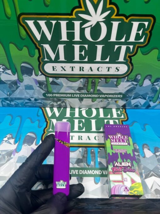 whole melt 2g premium live diamonds vaporizer disposable