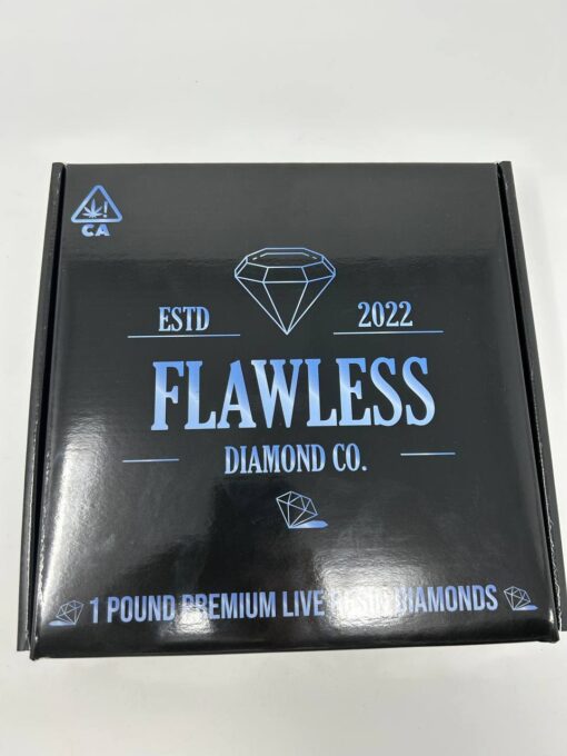 flawless extracts diamonds live resin sugar crumble badder
