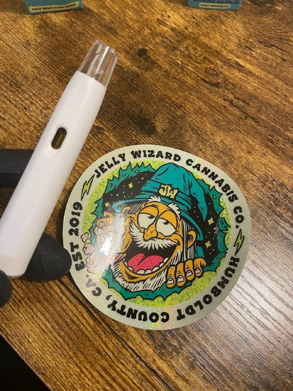 jelly wizard magic wand disposable come pre-charged and pre-filled