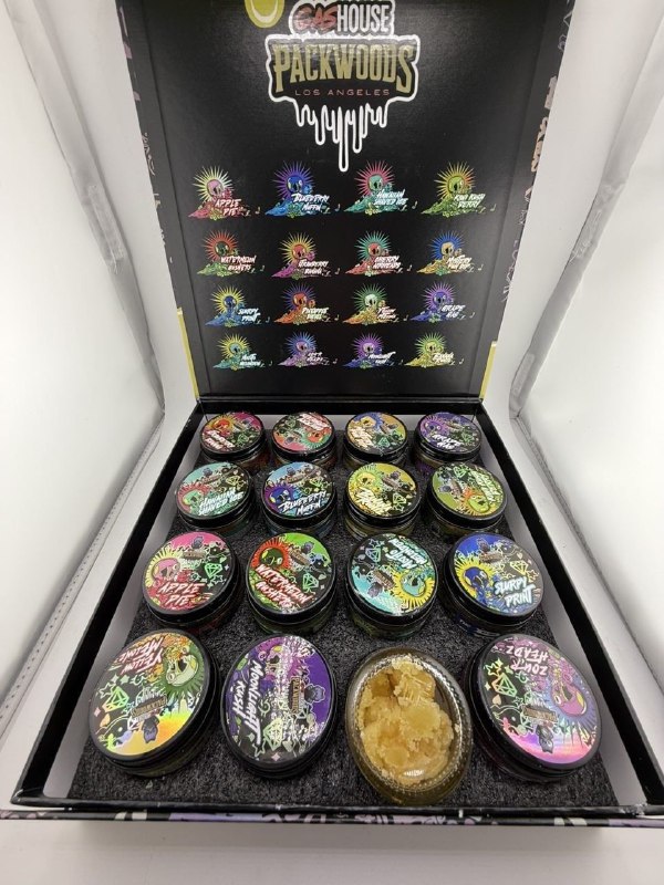 Gas house packwoods concentrate mixed strain variety packs