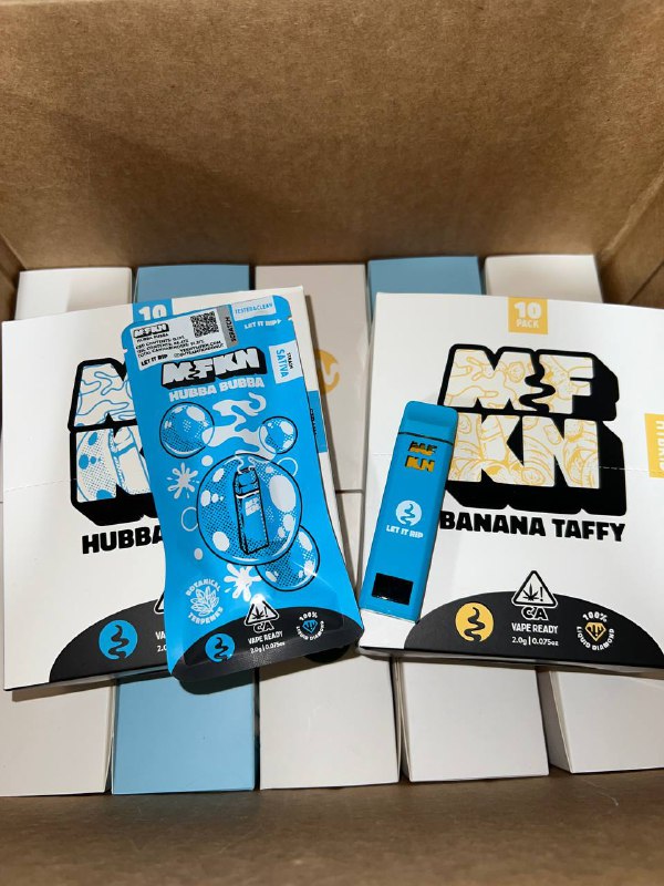Mfkn 2g disposable vape pen come pre-charged and pre-filled
