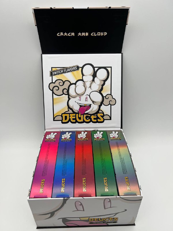 deuces 2g disposable vape pen come pre-charged and pre-filled