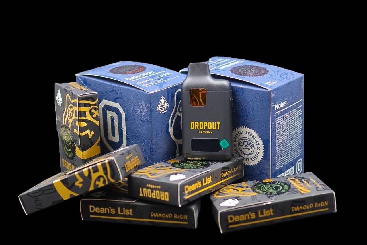 dropout 3g academy disposable vape pen premium sugar resin