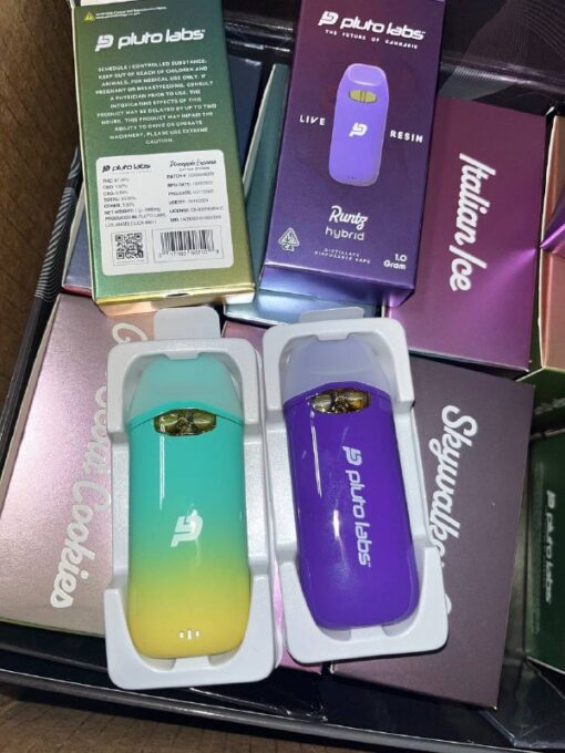 pluto labs 2g live resin disposable vape pen futures of cannabis