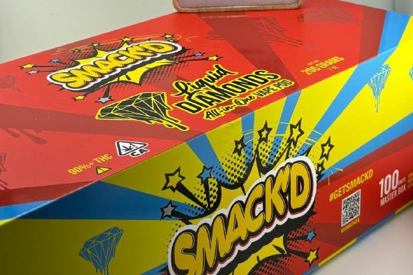 smack'd 2g disposable vape pen authentic liquid diamonds