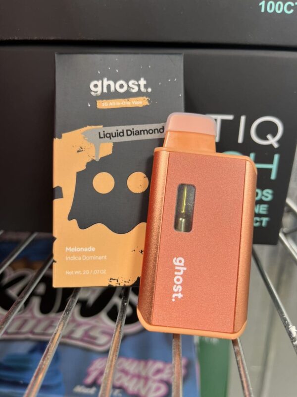 Ghost 2g disposable vape pen liquid diamonds