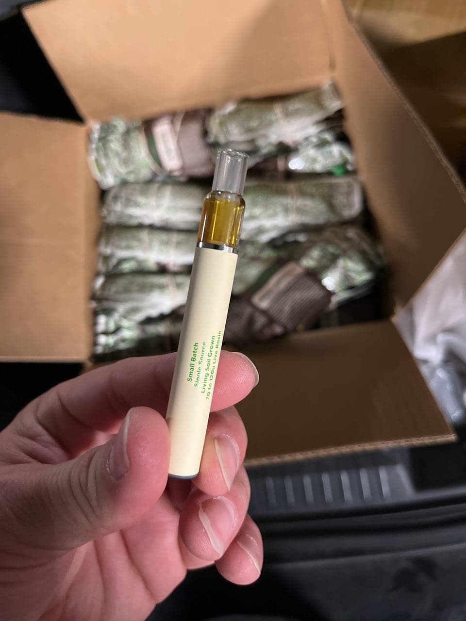 High land hash premium rosin disposable vape pen