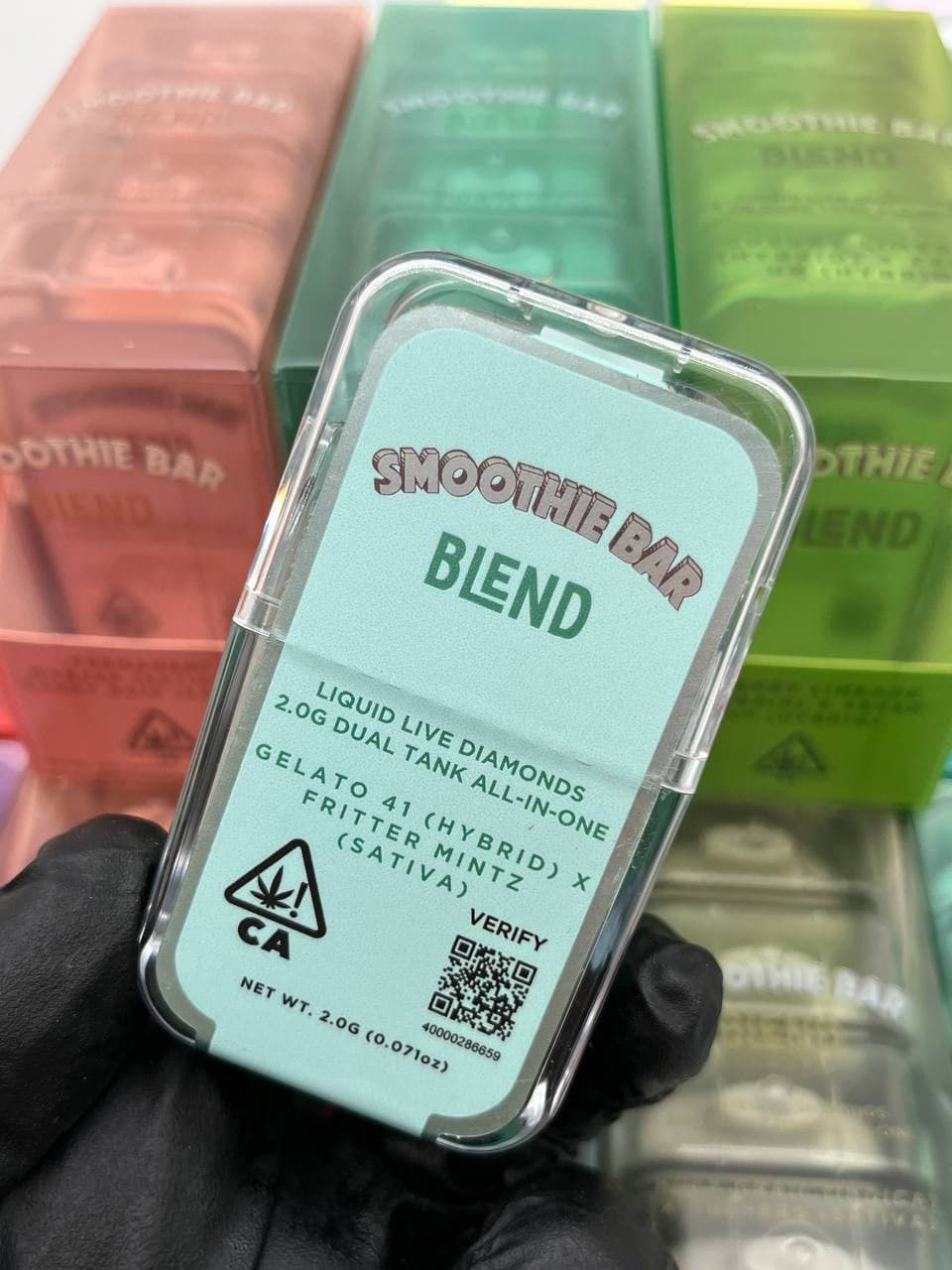 Smoothie bar blend 2g disposable pen liquid live diamonds