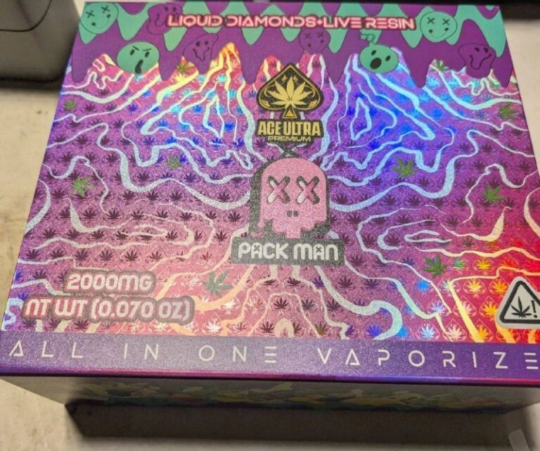 ace ultra x packman 2g disposable live resin x liquid diamonds