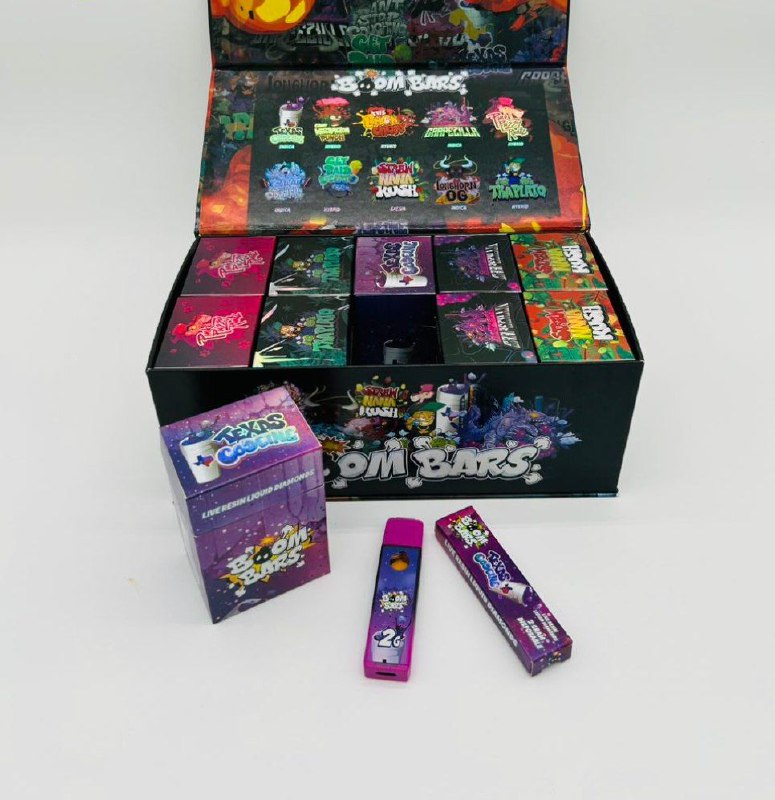 premium Boom bars 2g disposable vape pen authentic vaporizer