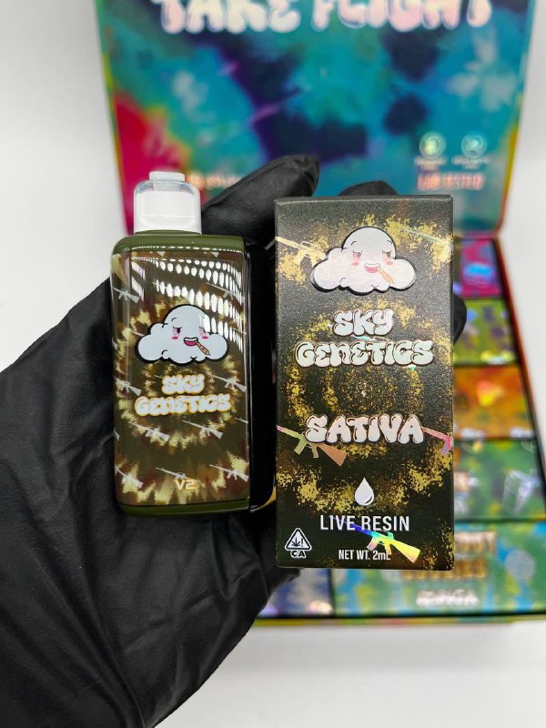 sky genetics disposable vape pen authentic live resin