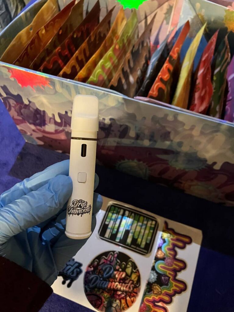 Drip diamonds 1g disposable vape pen premium