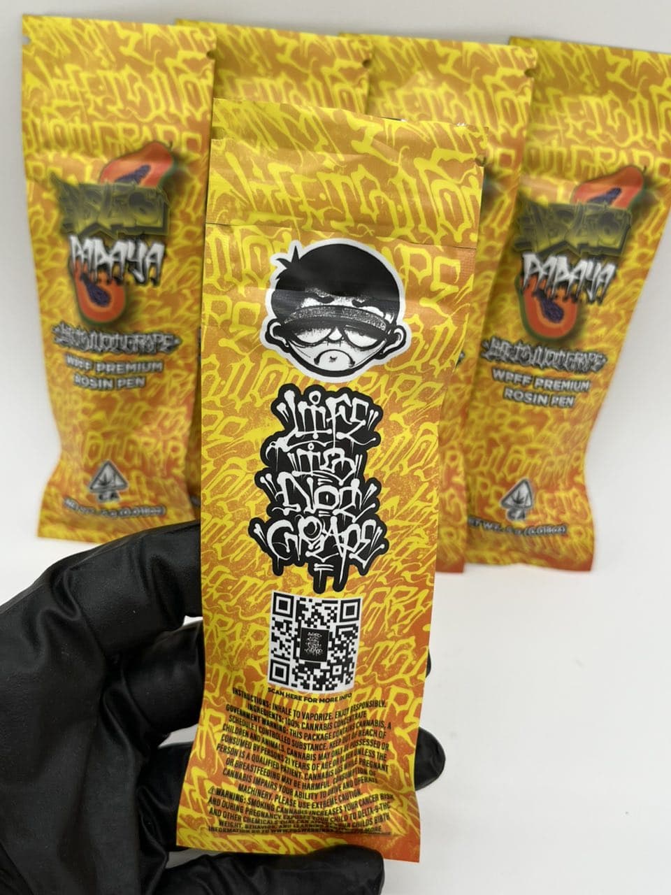 Authentic Life Is Not Grape .5g live rosin disposables vape pen