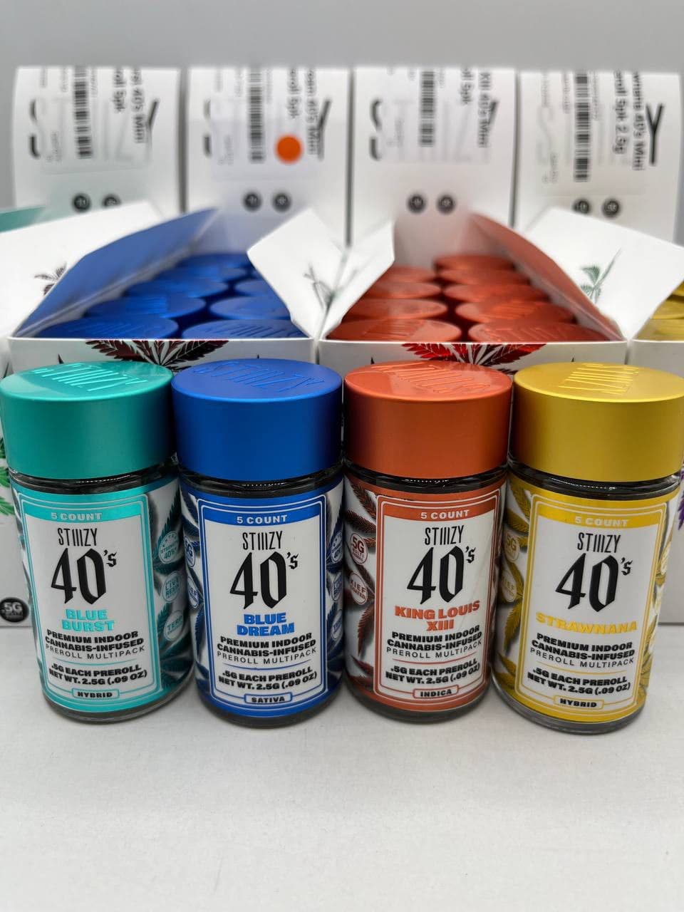 Authentic STIZZY Mini Pre rolls flower premium cannabis infused