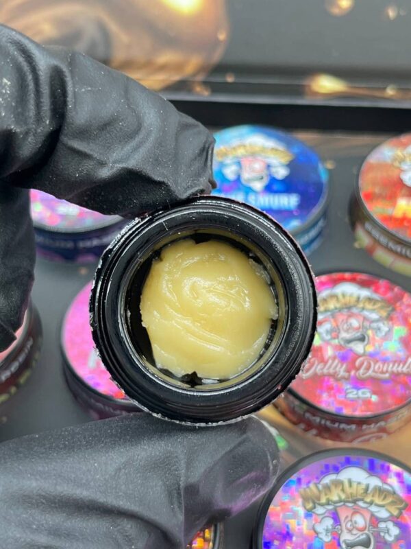 Authentic Warheadz premium hash rosin 14 1g jars extracts